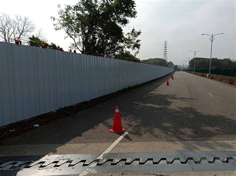 台積電研發中心新建工程 新竹科學園區 全阻隔圍籬 工程實績 新聞訊息 星彩實業有限公司