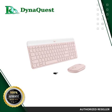 Logitech Mk470 Slim Wireless Keyboard And Mouse Combo Rose Shopee Philippines