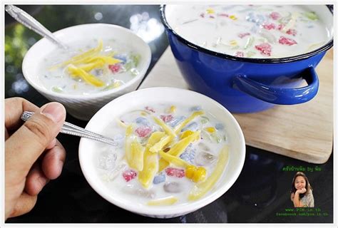 รวมมิตรน้ำกะทิ สูตรของหวาน สูตรทำขนมหวาน ของหวาน