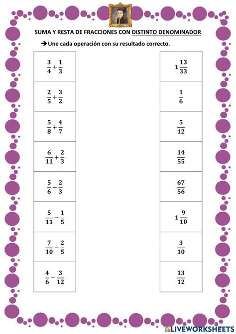 Suma Y Resta De Fracciones Con Mismo Denominador 58 Off