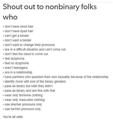 Nonbinary People Embracing Beauty And Diversity
