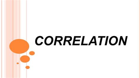 Correlation Pptx