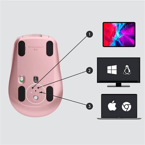 Best Buy Logitech Mx Anywhere 3 Wireless Bluetooth Fast Scrolling Mouse With Customizable