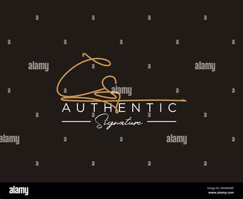 Cs Signature Logo Template Vector Stock Vector Image And Art Alamy