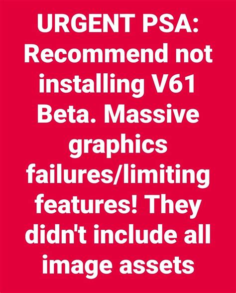 Beta File Can Cause Significant Issues Avoid Installing If You Can R Disneyemojiblitz