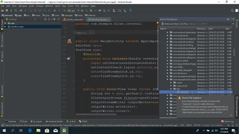 File Explorer In Android Studio Stack Overflow