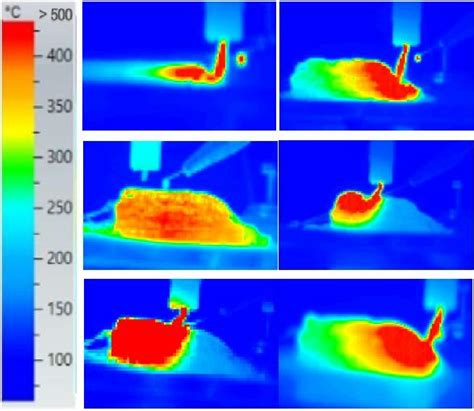 The Thermal Camera Images That Was Taken During Deposition Download