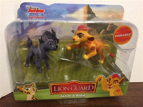 Jasiri Female Hyena And Kion Lion Guard Lion King Action Figures