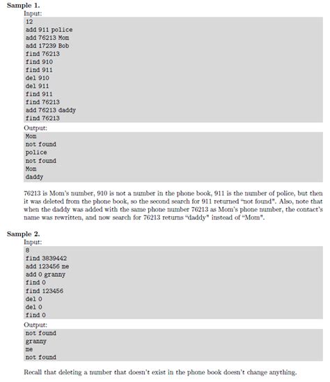 solved 1 phone book problem introduction in this problem you