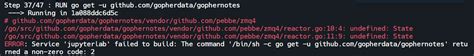 error during docker build under debian ubuntu · issue 188 · gopherdata gophernotes · github