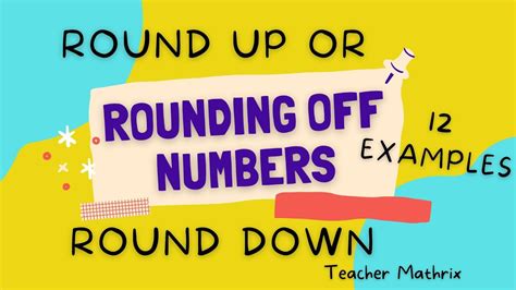 what is the difference between rounding up and rounding down at lincoln