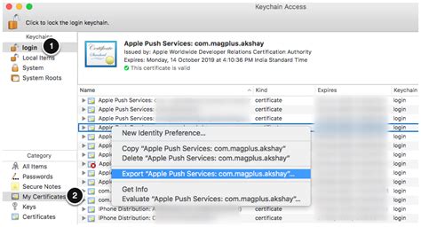 Ios Renewing A Push Notification Certificate Mag Designd Support