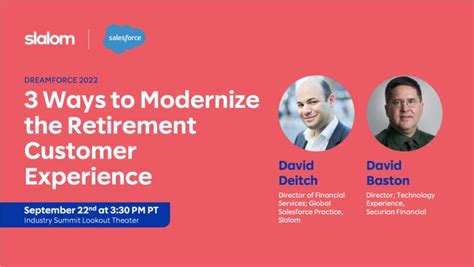 david deitch on linkedin imwithslalom salesforce financialservices