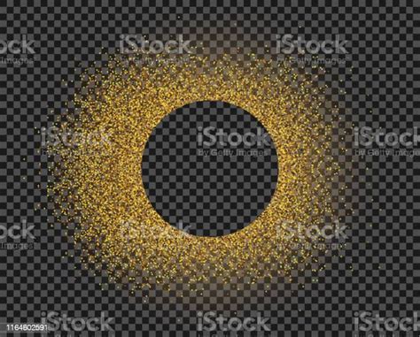 밝은 금이 주위를 흩어져 반짝이는 빛나는 광채와 함께 흩어져 있습니다 일러스트 레이션 휴일 기념일 결혼식 크리스마스템플릿 벡터 절연 0명에 대한 스톡 벡터 아트 및 기타
