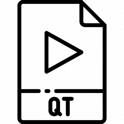 Extension File Format Name Qt Type Icon Download On Iconfinder