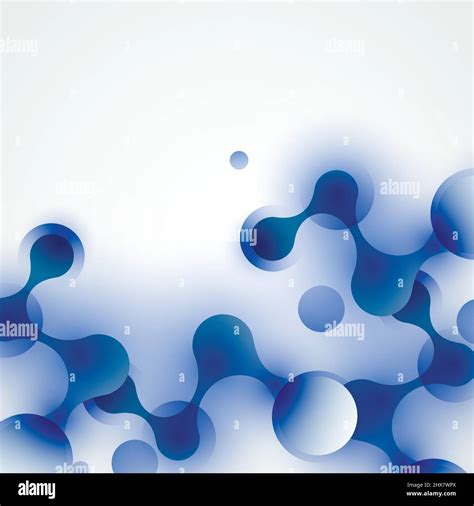 Abstract Molecules And Atoms Design And Connection Structure Stock Vector Image And Art Alamy