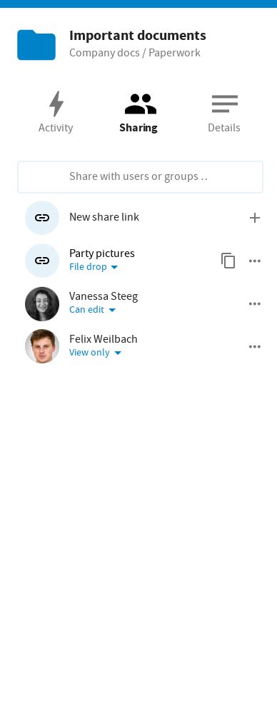 🤝 improvement to sharing design and flow · issue 26691 · nextcloud server · github