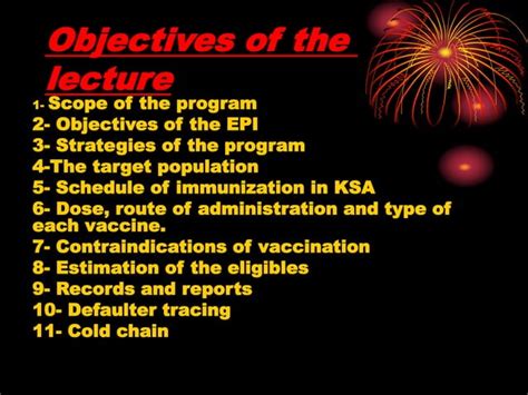 Expanded Program Of Immunization Epi Drfaten Ppt