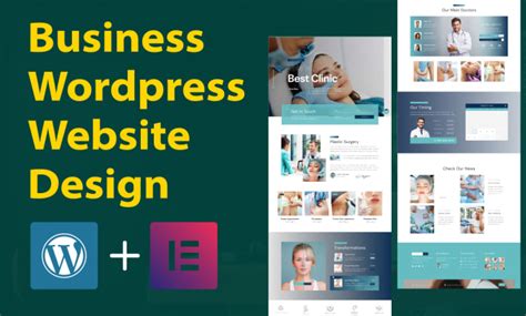 do seo optimized elementor wordpress full website creation wordpress