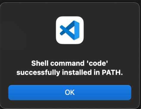 How To Open The VS Code From The MAC OS Terminal