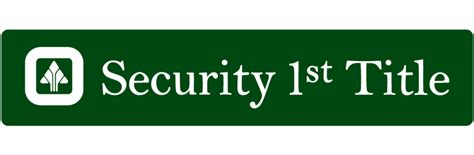 Security 1st Title Llc Career Opportunities
