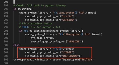 Sysconfiggetconfigvarinstsoname Get Wrong Library Path · Issue