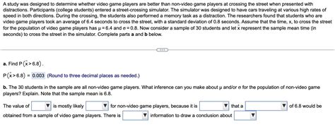 Solved B The Babes In The Sample Are All Non Video Chegg Com