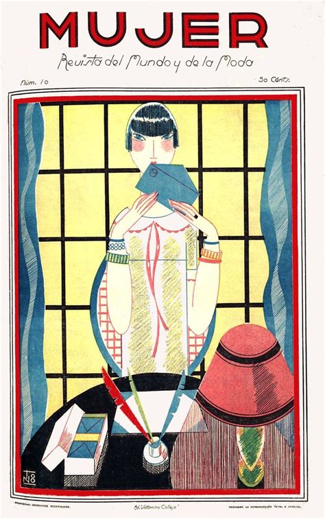 Tono 🇪🇸 Cover Of Mujer Revista Del Mundo Y De La Moda Fashion Illustration Vintage Vintage