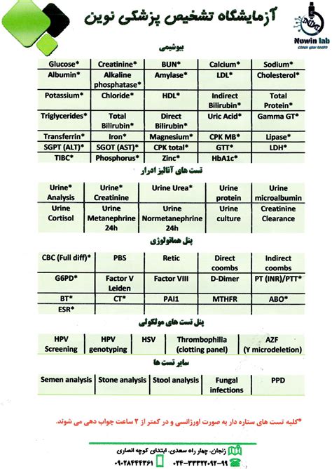 کانون بازنشستگان و مستمری بگیران مشمولین تامین اجتماعی و قانون کار زنجان در خصوص آزمایشگاه
