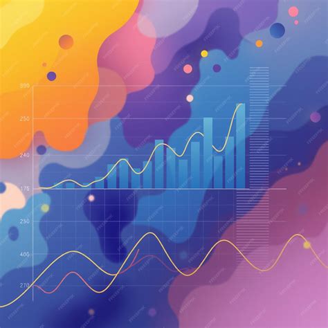 a colorful graph is shown with a graph graph on the bottom premium ai