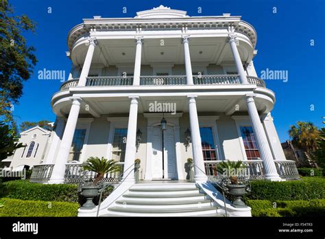 Traditional Neo Classical Grand Mansion House With Double Gallery And