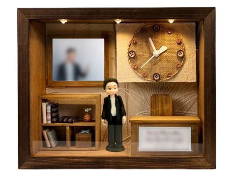 สั่งทำของขวัญให้คนเกษียณ เก็บความทรงจำ ใส่รูปและข้อความได้ Khacust 308