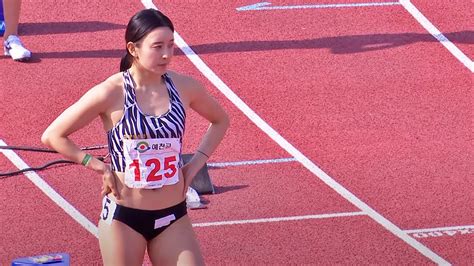 헉헉보는사람도 숨차는 여자 400m 결승 제25회 전국실업육상경기대회 Youtube