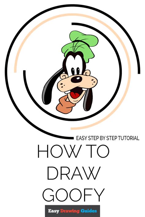 How To Draw Goofy Really Easy Drawing Tutorial