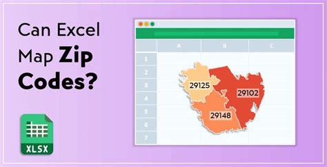 Can Excel Map Zip Codes How To Plot Zip Codes On A Map In Excel