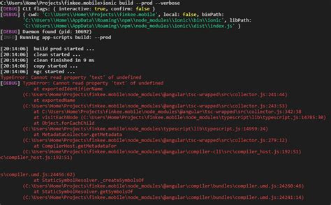 Ionic Build Prod Ngc Error Ionic V3 Ionic Forum