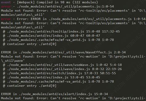 Bug Umi V Umijs Plugins Antd Can T Resolve Rc Issue Umijs Umi Github