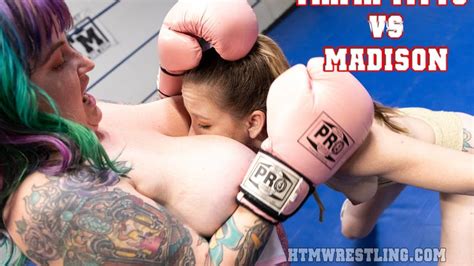 Mamatitts Vs Madison Boxing Sdmp4 H The Mat Boxing And Wrestling