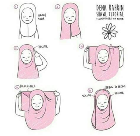 Dena Bahrin Tutorial Hijab Tutorial Tutorial Dena