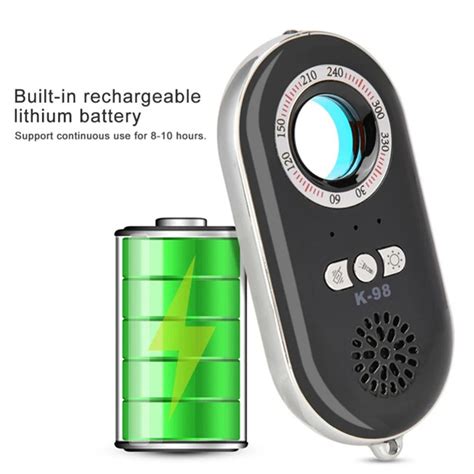 Multifunction Infrared Detector Anti Spy Handheld Bug Sweeper Cctv Laser Cameras Finder Hidden