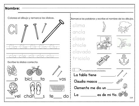 Cuadernillo Completo De Lectoescritura 125 Paginaspagina114