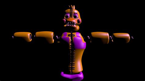 Stiched Playtime Prototype Chica Wip 3 By Thedeveloperturbo On Deviantart
