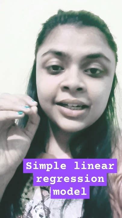 simple linear regression model in econometrics youtube