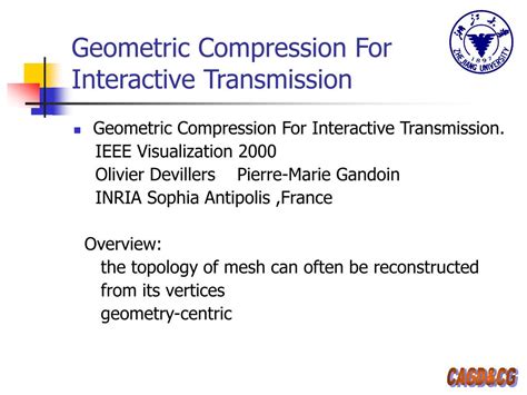 Ppt Progressive Geometry Compression Powerpoint Presentation Free Download Id 4348786