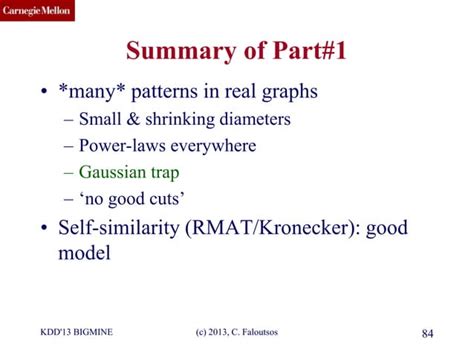 large graph mining patterns tools and cascade analysis by christos faloutsos