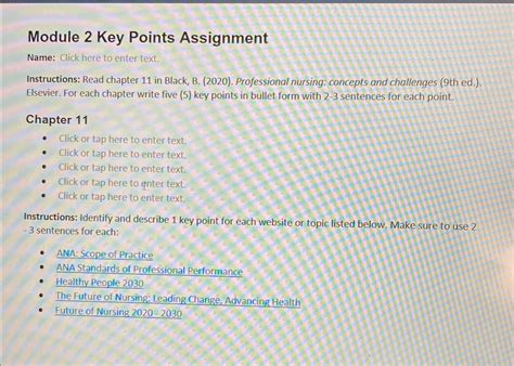 solved module 2 ﻿key points assignmentname click here to