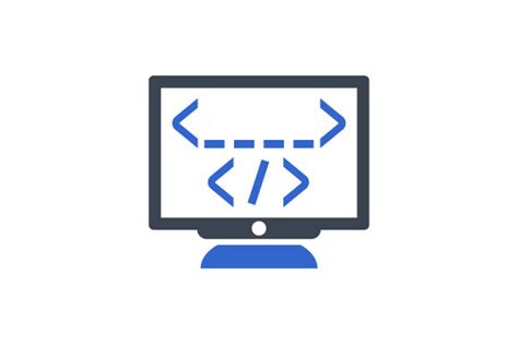 Coding Html Icon Graphic By Icon Factory · Creative Fabrica