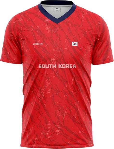 South Korea Footballsoccer Jersey 2026 Red Home Kit