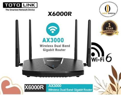 Totolink X6000r Wireless Dualband Gigabit Ax3000 Wi Fi 6 Router Lazada Indonesia Totolink X6000r Wireless Dualband Gigabit Ax3000 Wi Fi 6 Router Lazada Indonesia