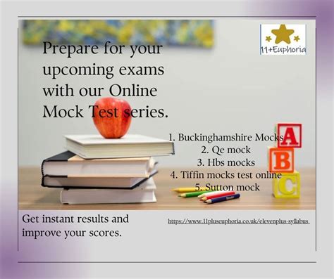 Eleven Plus Euphoria Mock Test Buckinghamshire Mocks Qe Mock Hbs Mocks Tiffin Mocks Test